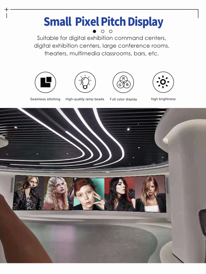 SMD2121 LED Video Wall Concert Screens Multicolor Moistureproof